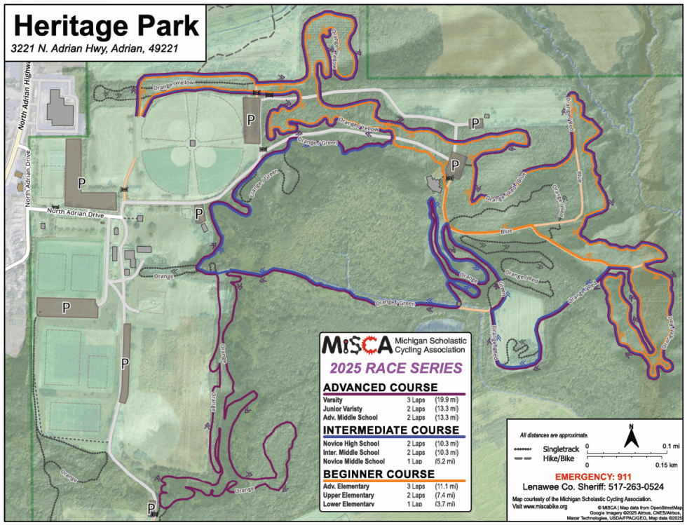 KET Cycling MiSCA Heritage Park MTB XC Race | Michigan Scholastic ...
